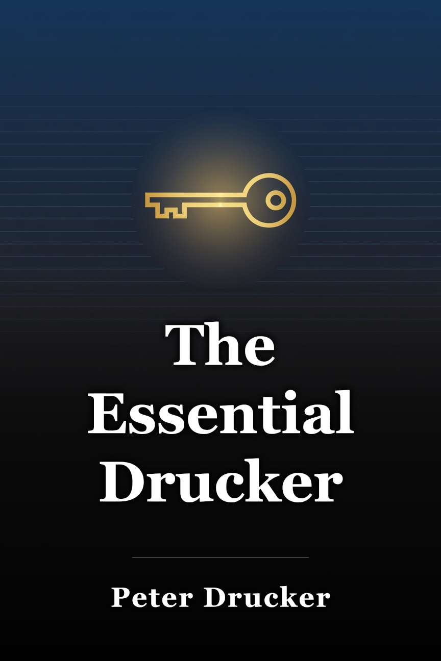 The Essential Drucker book cover