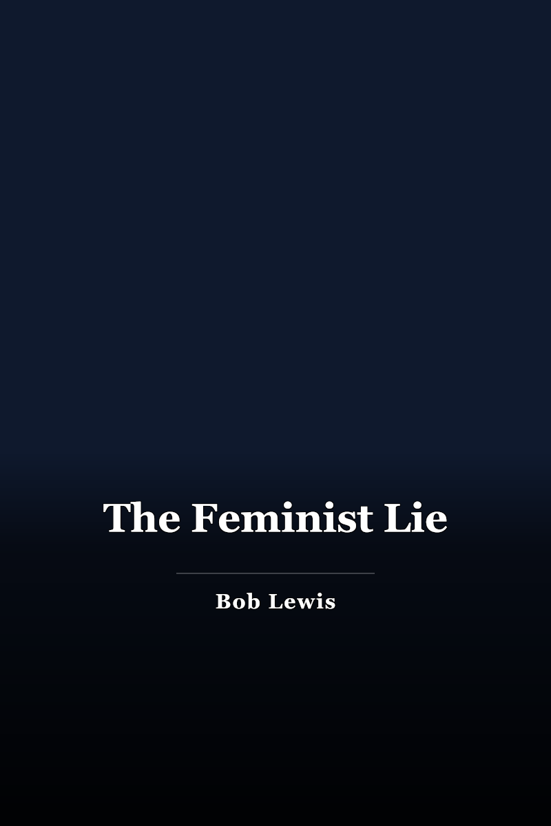The Feminist Lie book cover
