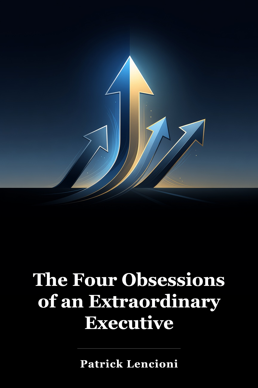 The Four Obsessions of an Extraordinary Executive book cover