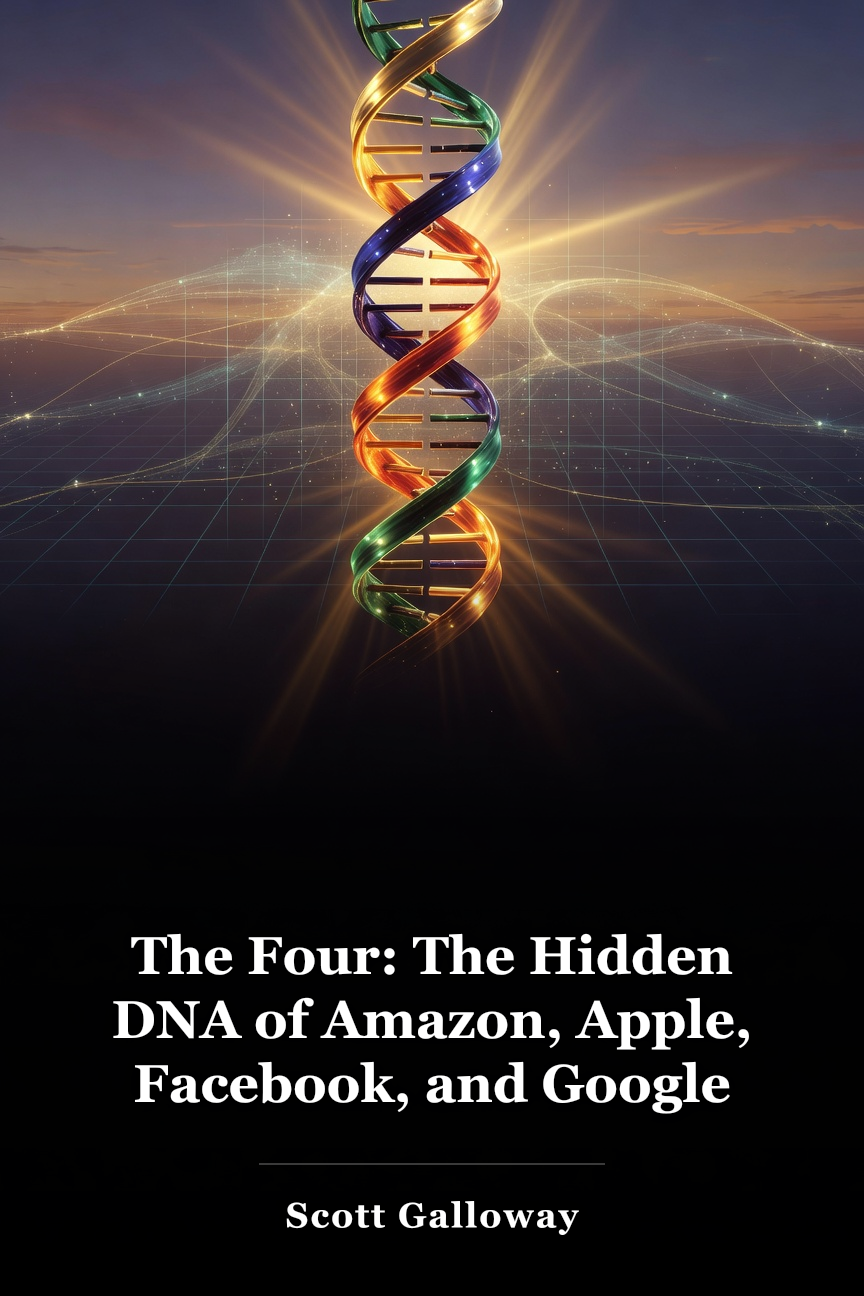 The Four: The Hidden DNA of Amazon, Apple, Facebook, and Google book cover