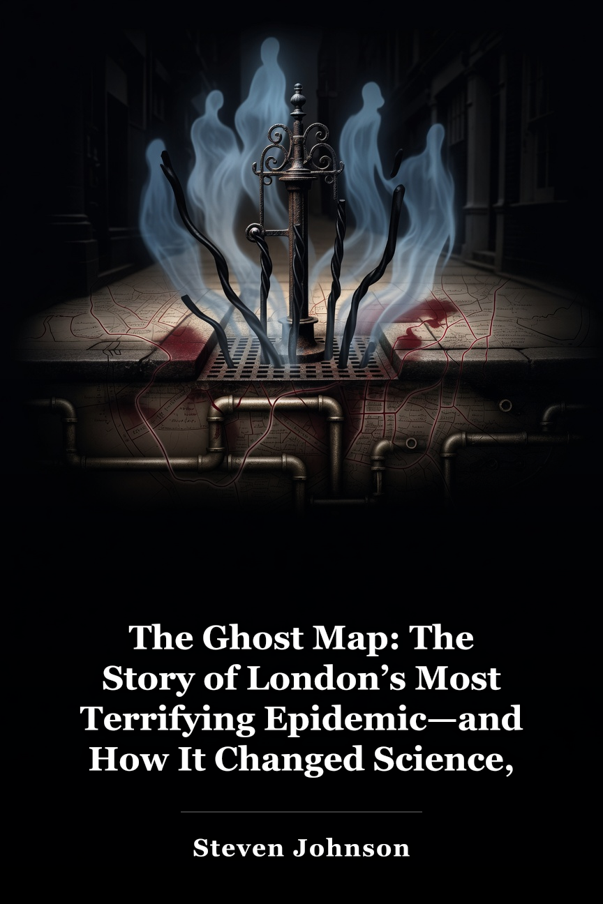 The Ghost Map: The Story of London’s Most Terrifying Epidemic—and How It Changed Science, Cities, and the Modern World book cover
