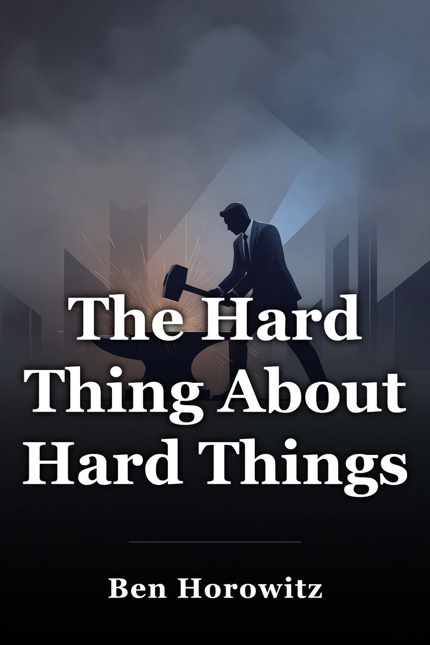The Hard Thing About Hard Things book cover
