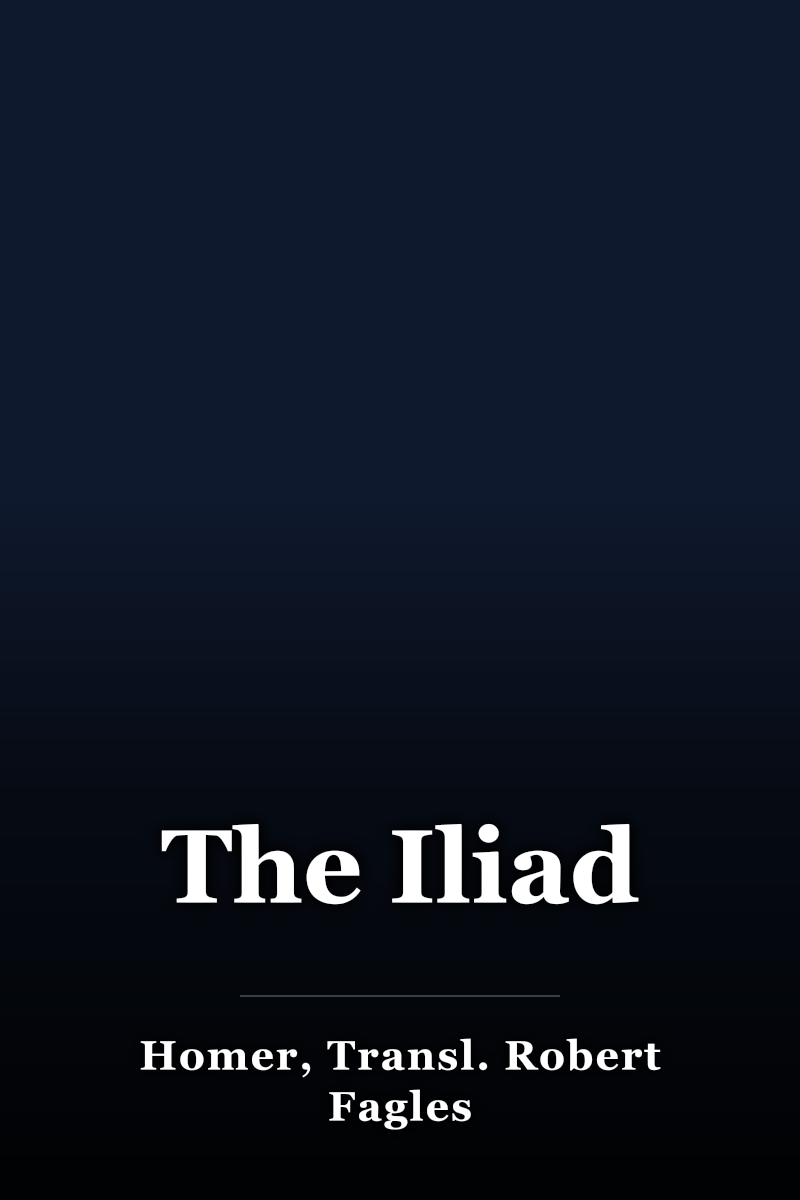 The Iliad book cover