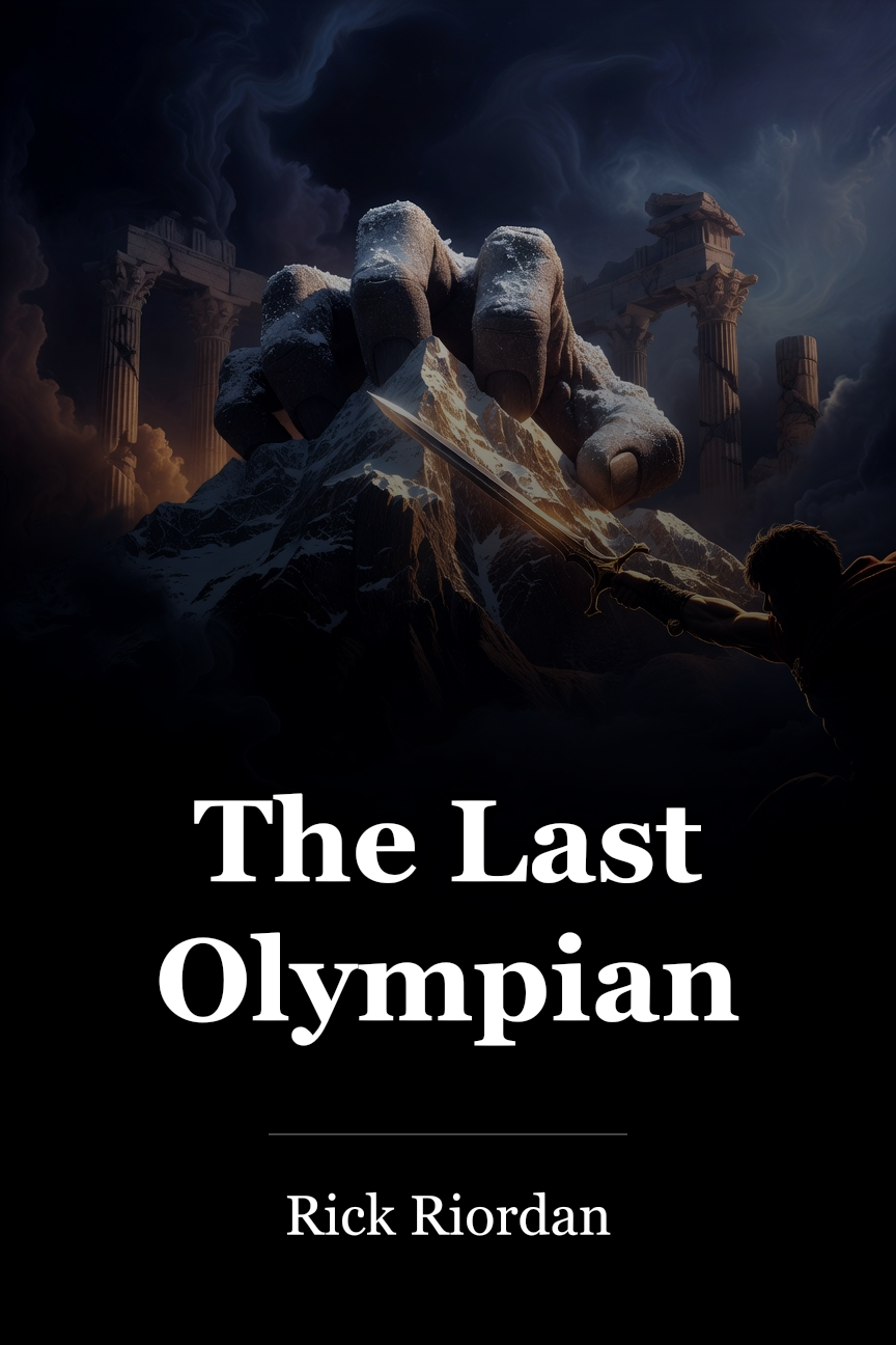 The Last Olympian book cover
