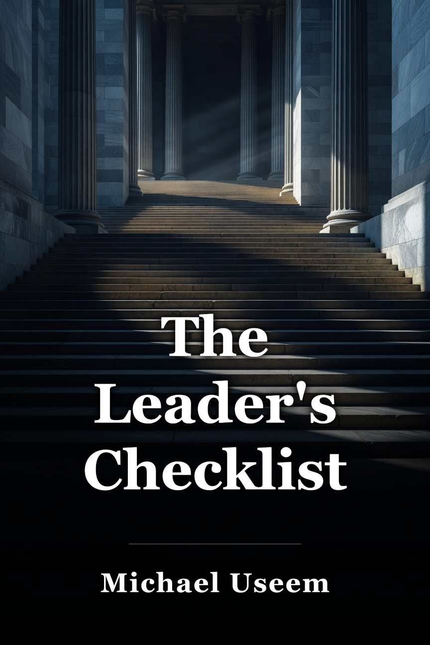 The Leader's Checklist book cover
