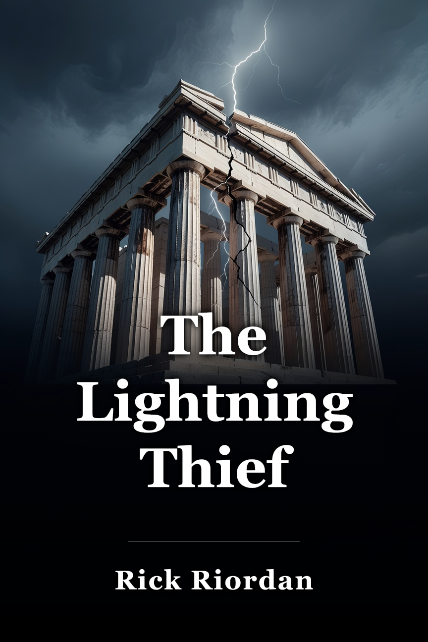 The Lightning Thief book cover