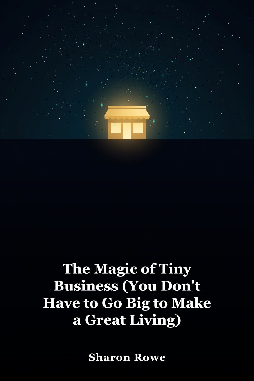 The Magic of Tiny Business (You Don't Have to Go Big to Make a Great Living) book cover