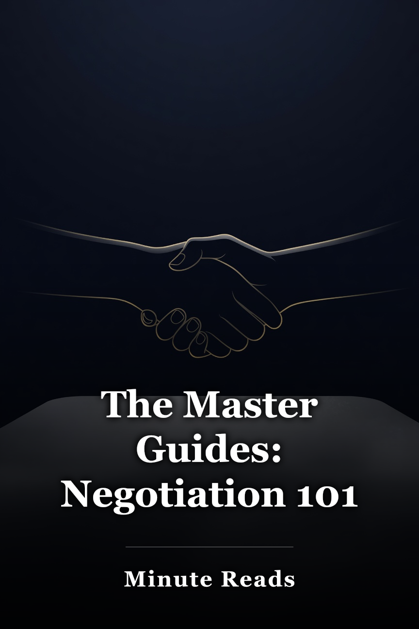 The Master Guides: Negotiation 101 book cover