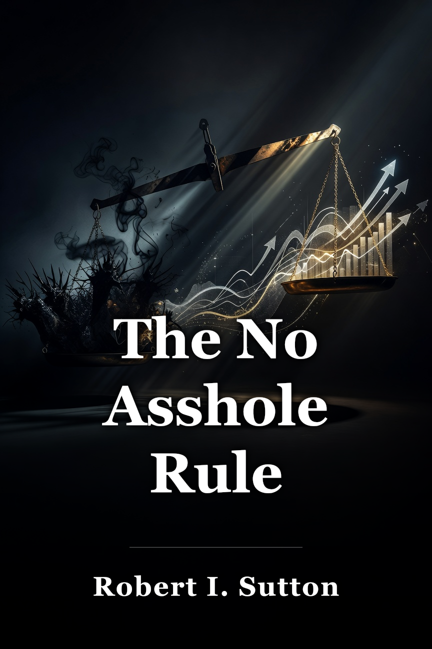 The No Asshole Rule book cover