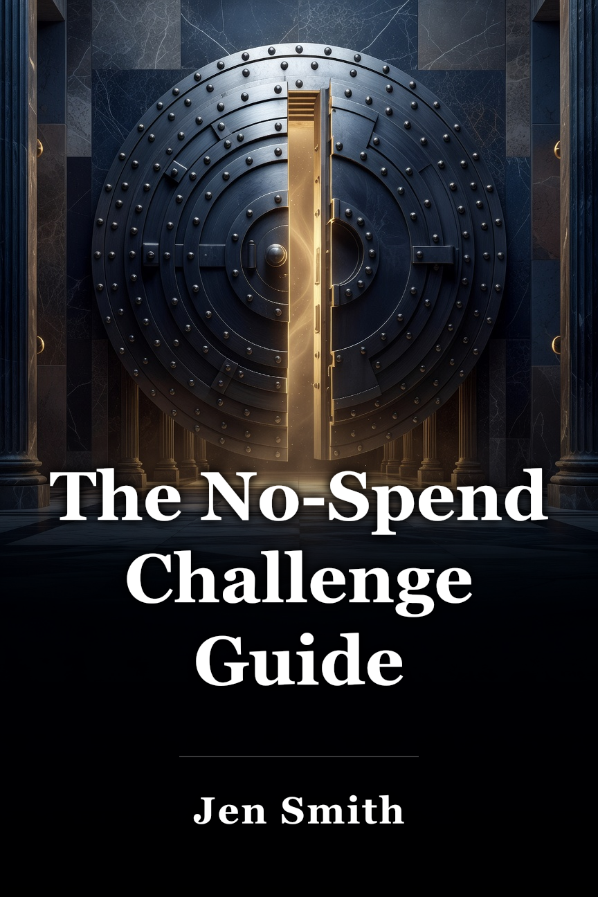 The No-Spend Challenge Guide book cover
