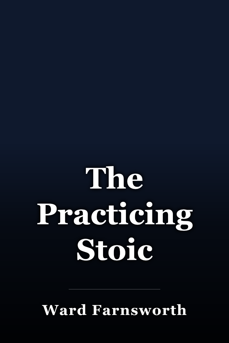 The Practicing Stoic book cover