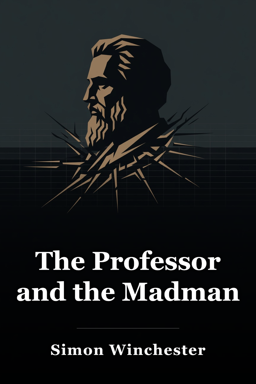 The Professor and the Madman book cover