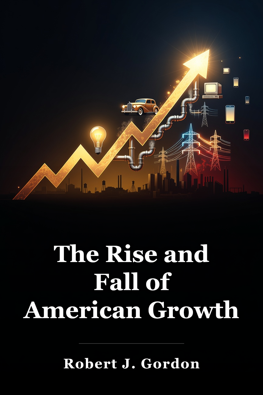 The Rise and Fall of American Growth book cover