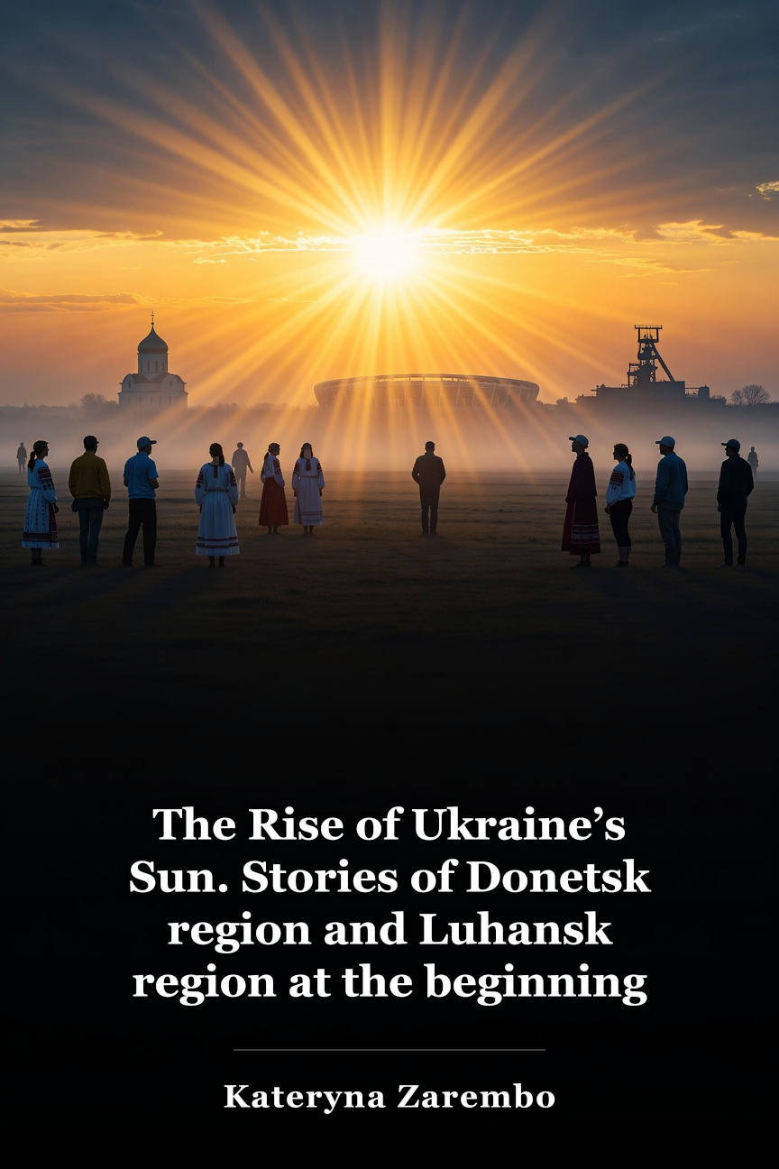 The Rise of Ukraine’s Sun. Stories of Donetsk region and Luhansk region at the beginning of the 21st century book cover