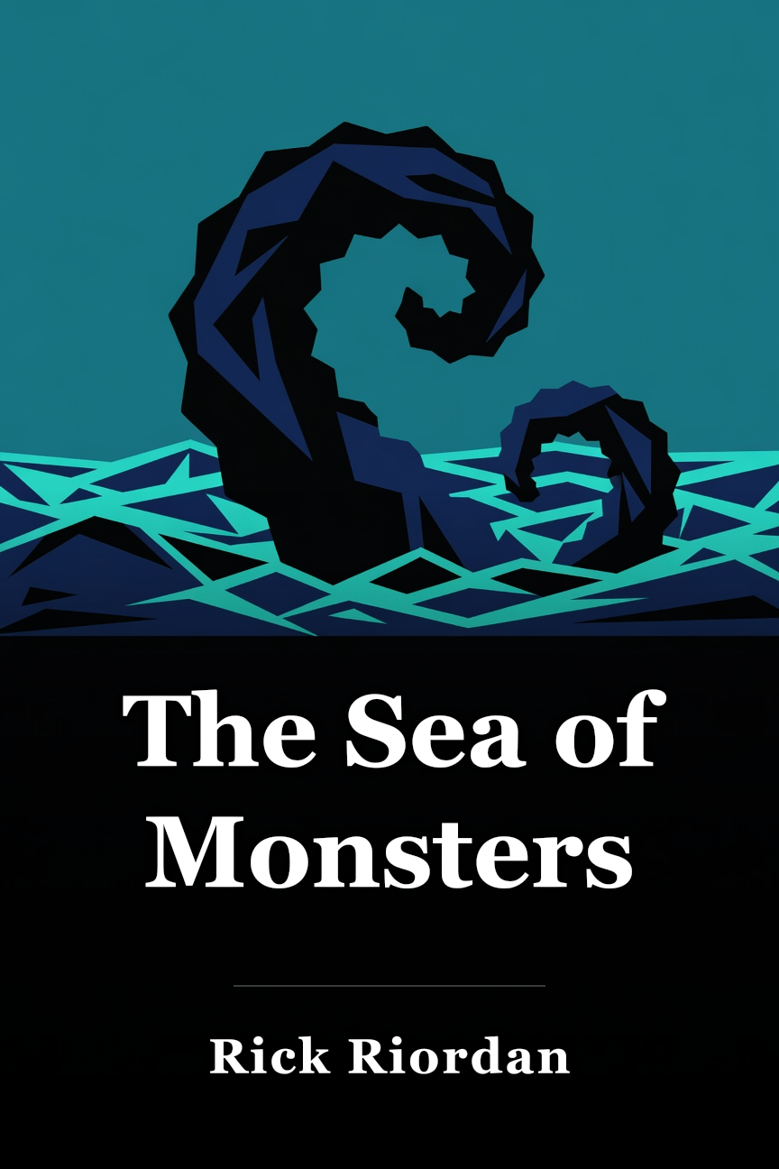 The Sea of Monsters book cover