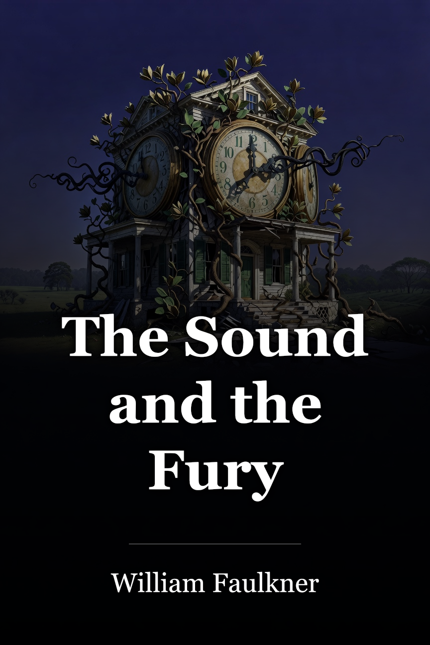 The Sound and the Fury book cover