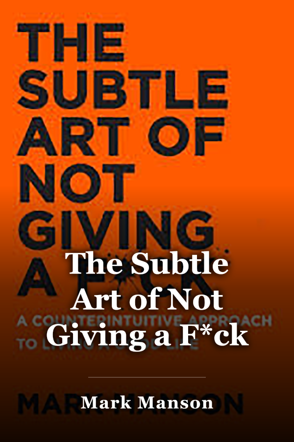 The Subtle Art of Not Giving a F*ck book cover