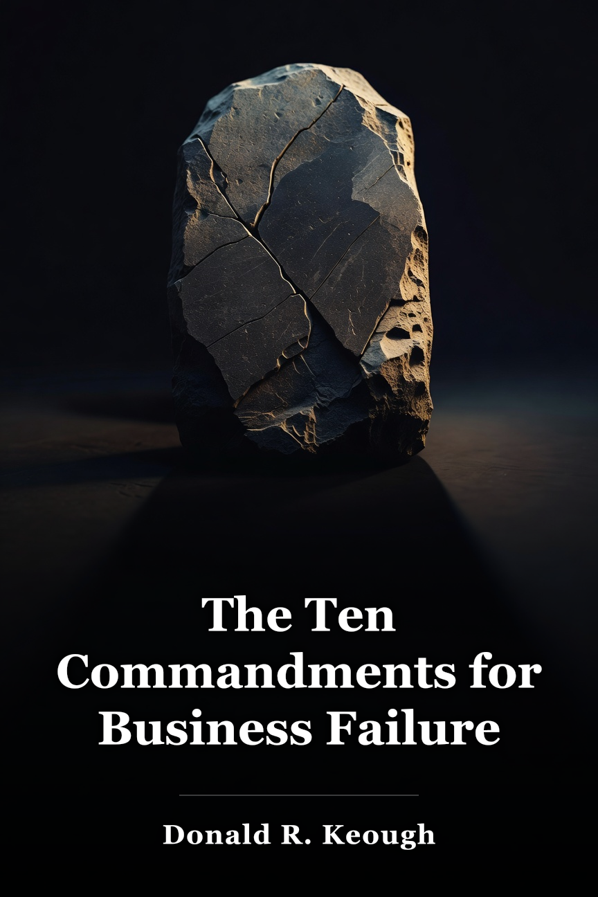 The Ten Commandments for Business Failure book cover