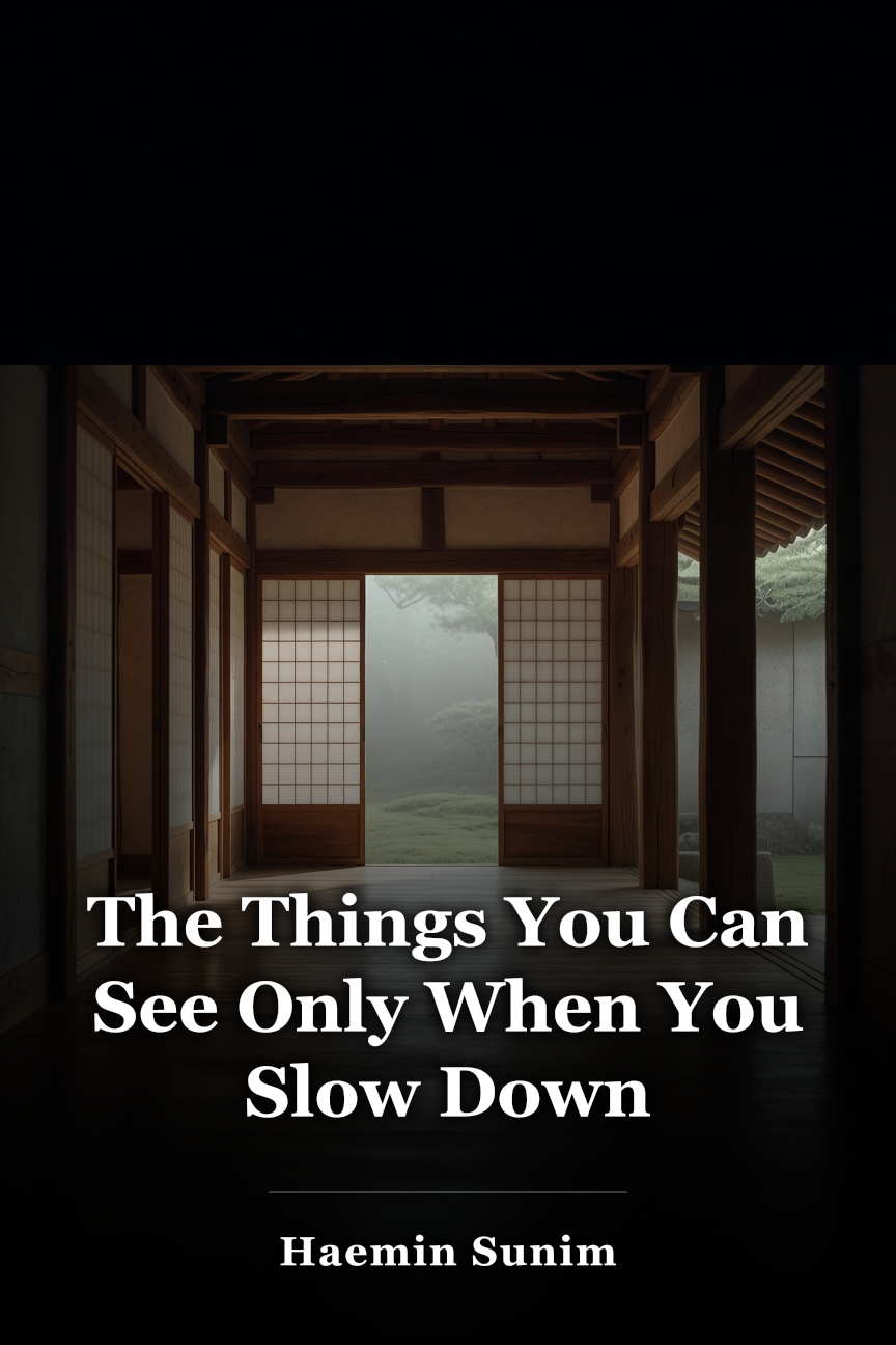 The Things You Can See Only When You Slow Down book cover