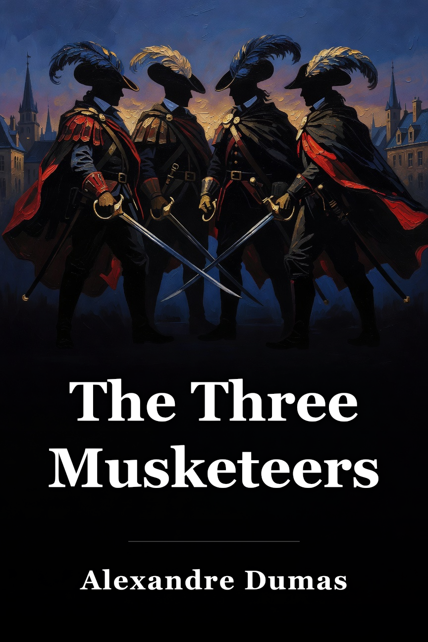 The Three Musketeers book cover