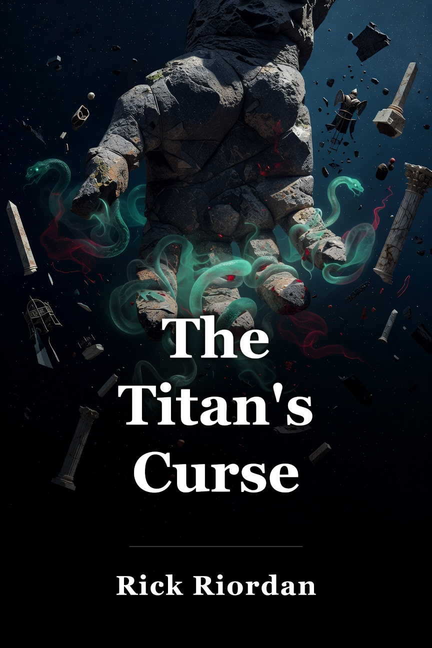 The Titan's Curse book cover