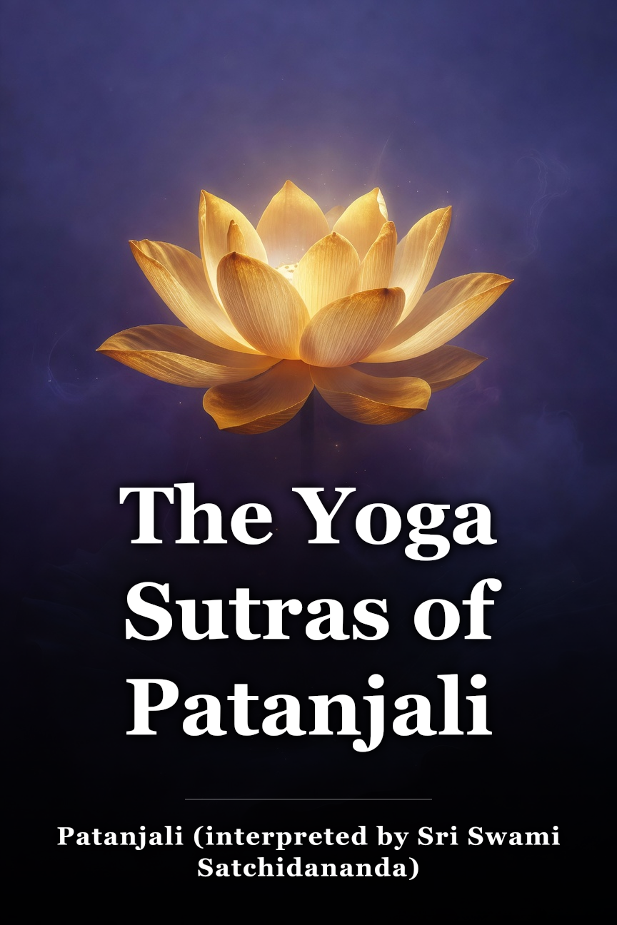 The Yoga Sutras of Patanjali book cover