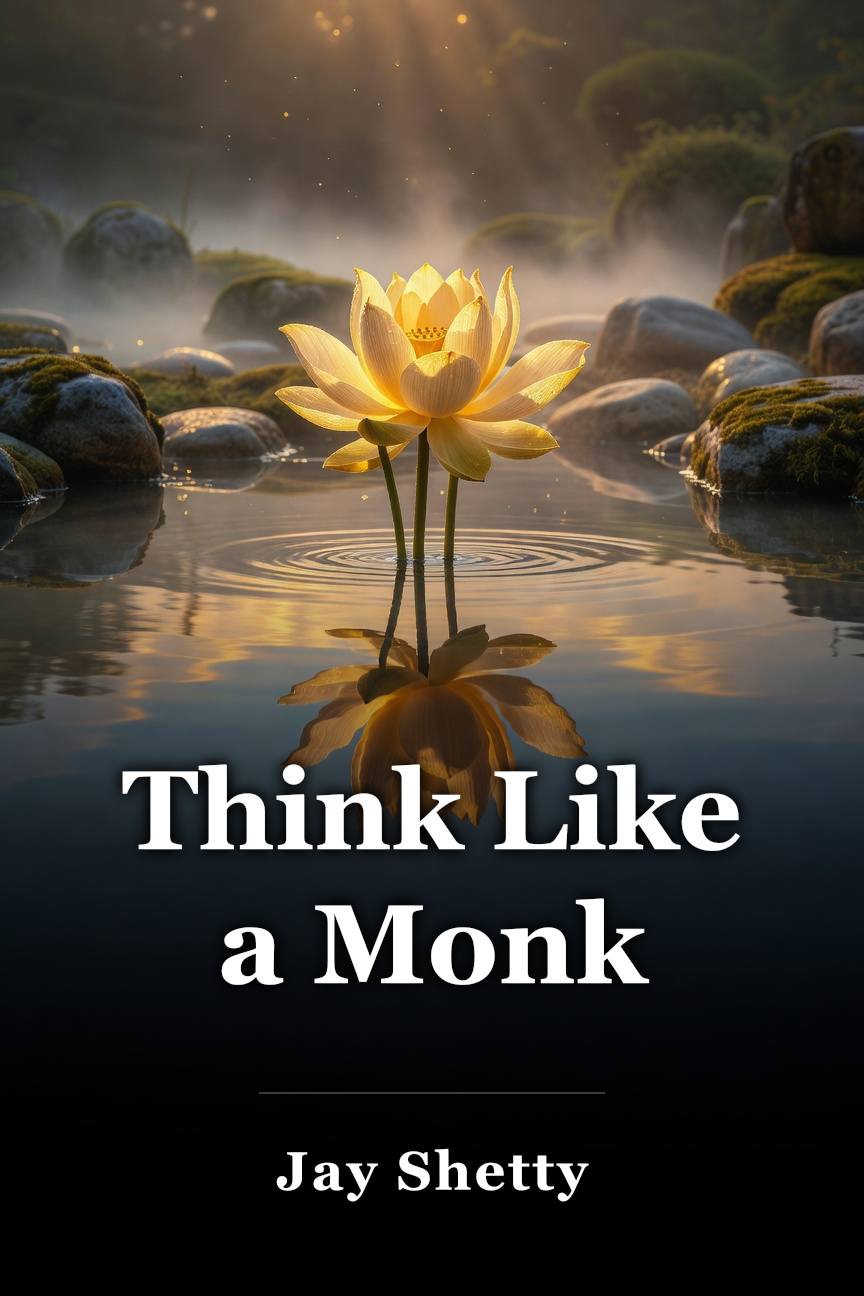 Think Like a Monk book cover