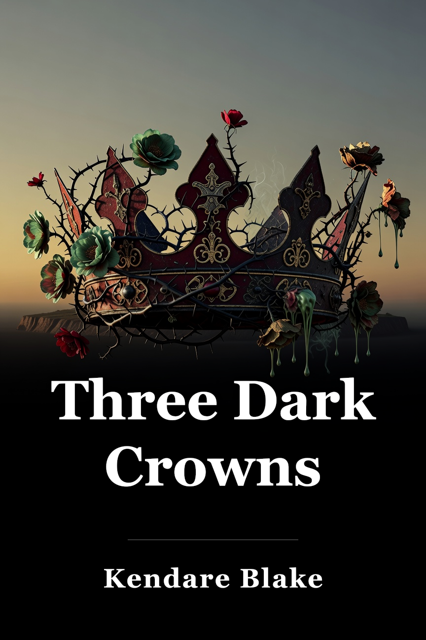 Three Dark Crowns book cover
