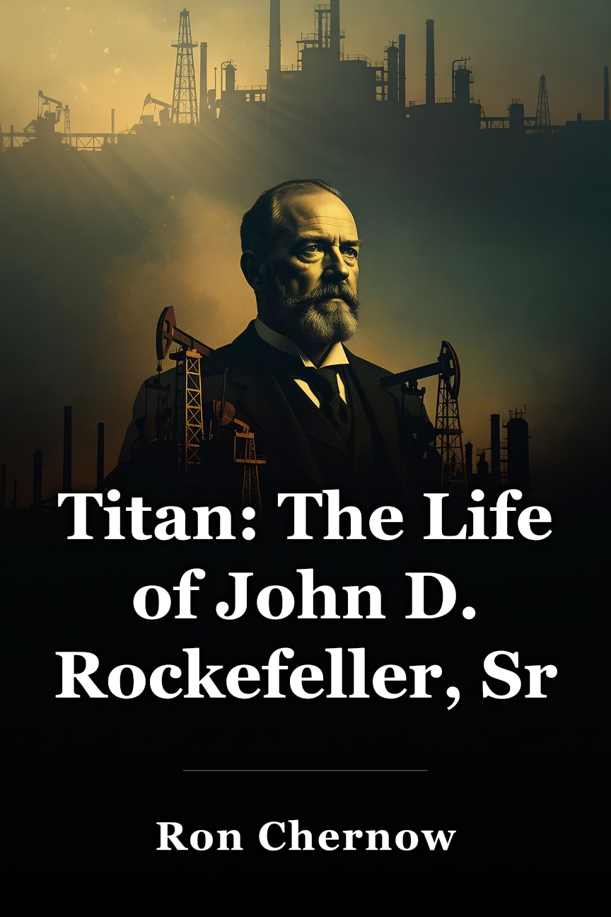Titan: The Life of John D. Rockefeller, Sr book cover