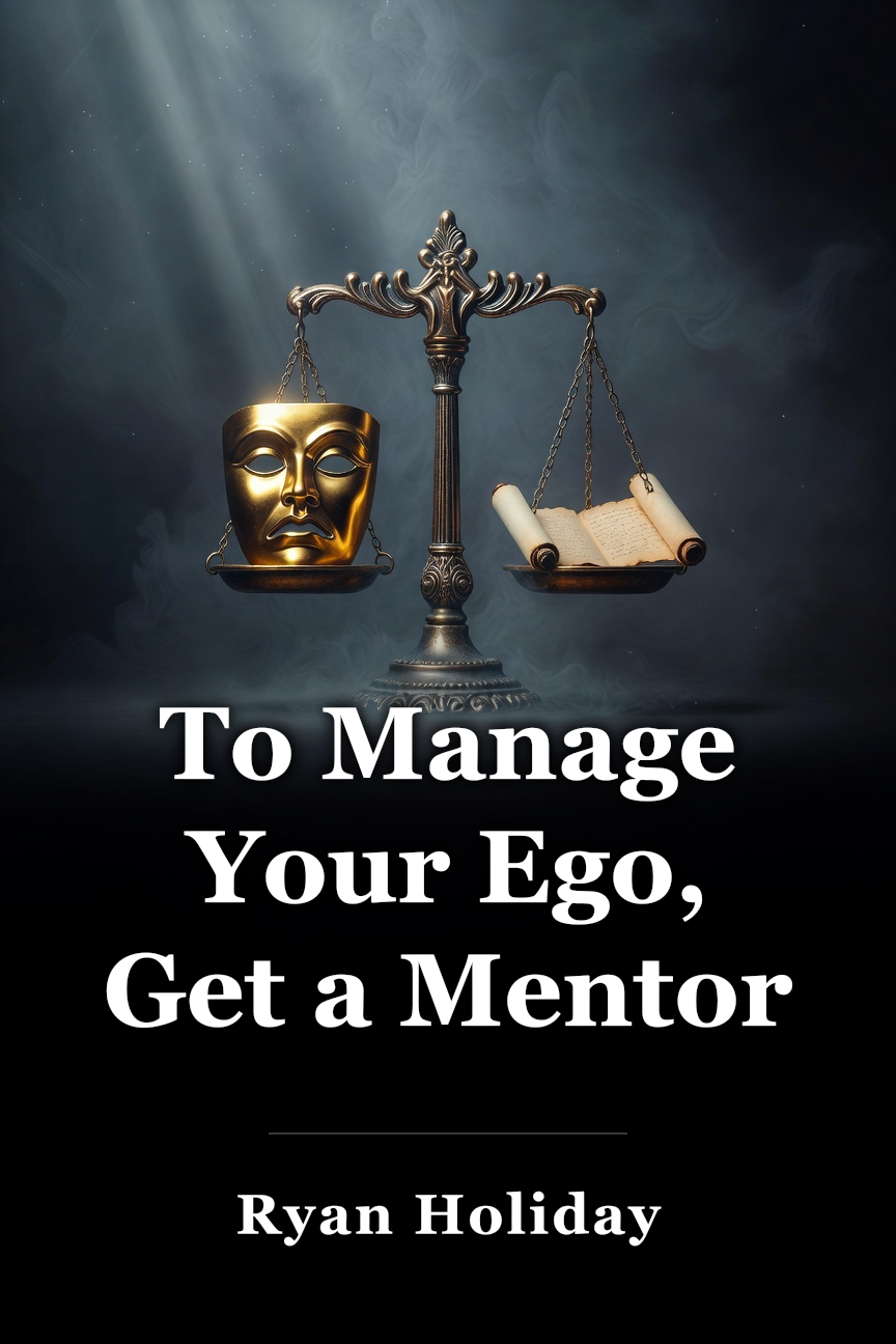 To Manage Your Ego, Get a Mentor book cover