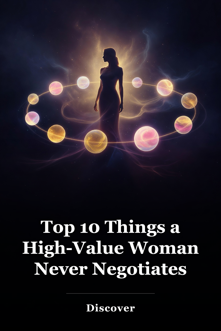 Top 10 Things a High-Value Woman Never Negotiates book cover