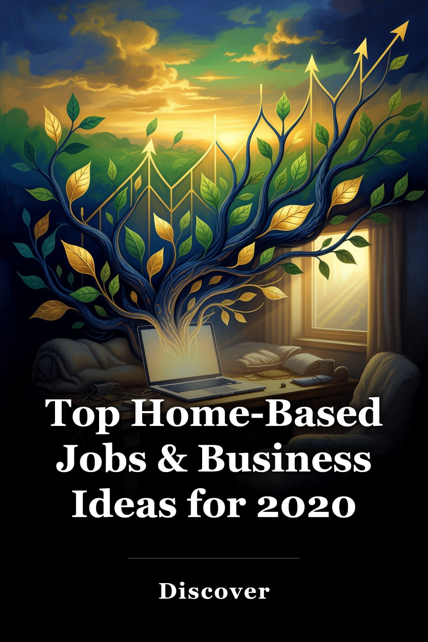 Top Home-Based Jobs & Business Ideas for 2020 book cover