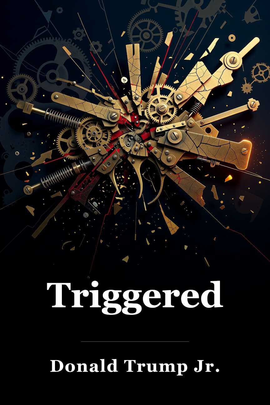Triggered book cover