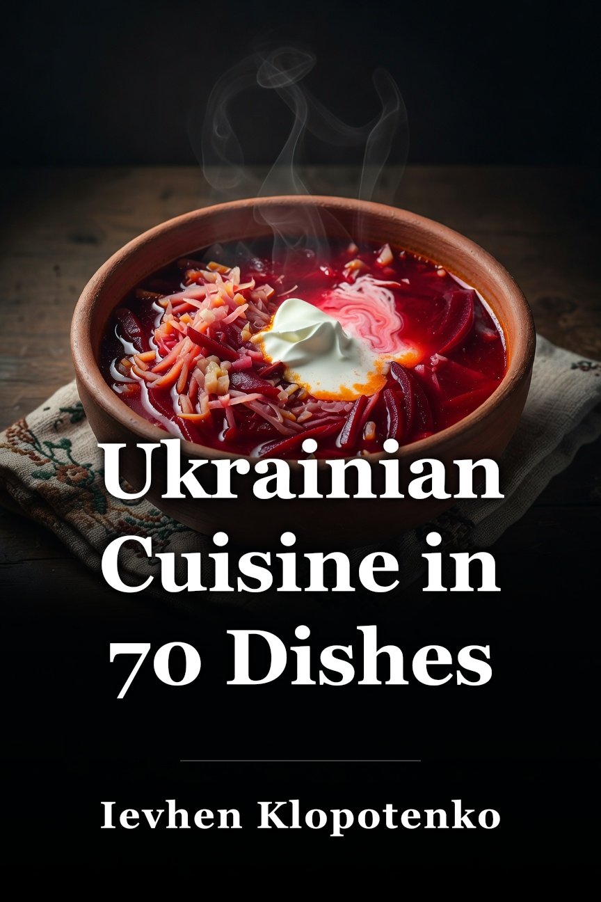 Ukrainian Cuisine in 70 Dishes book cover