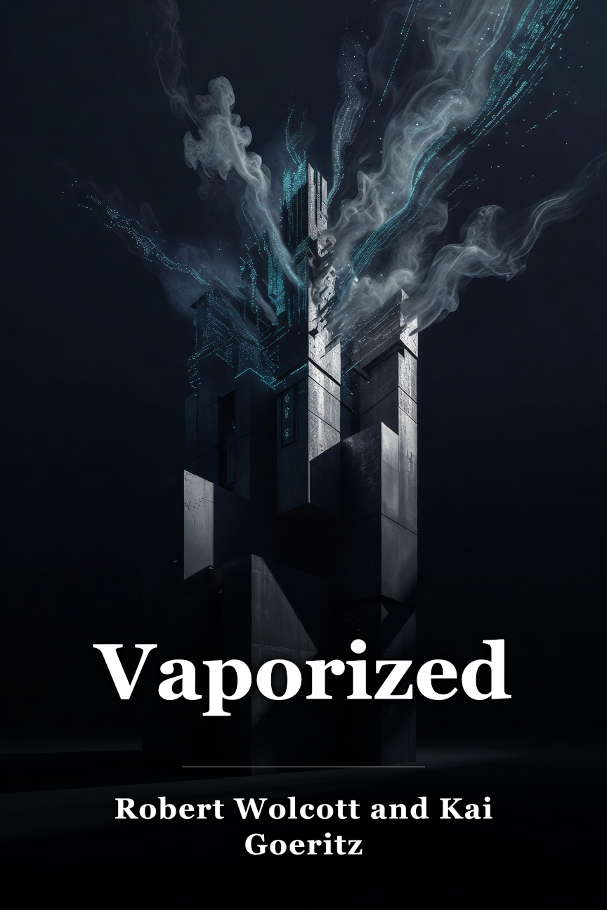 Vaporized book cover