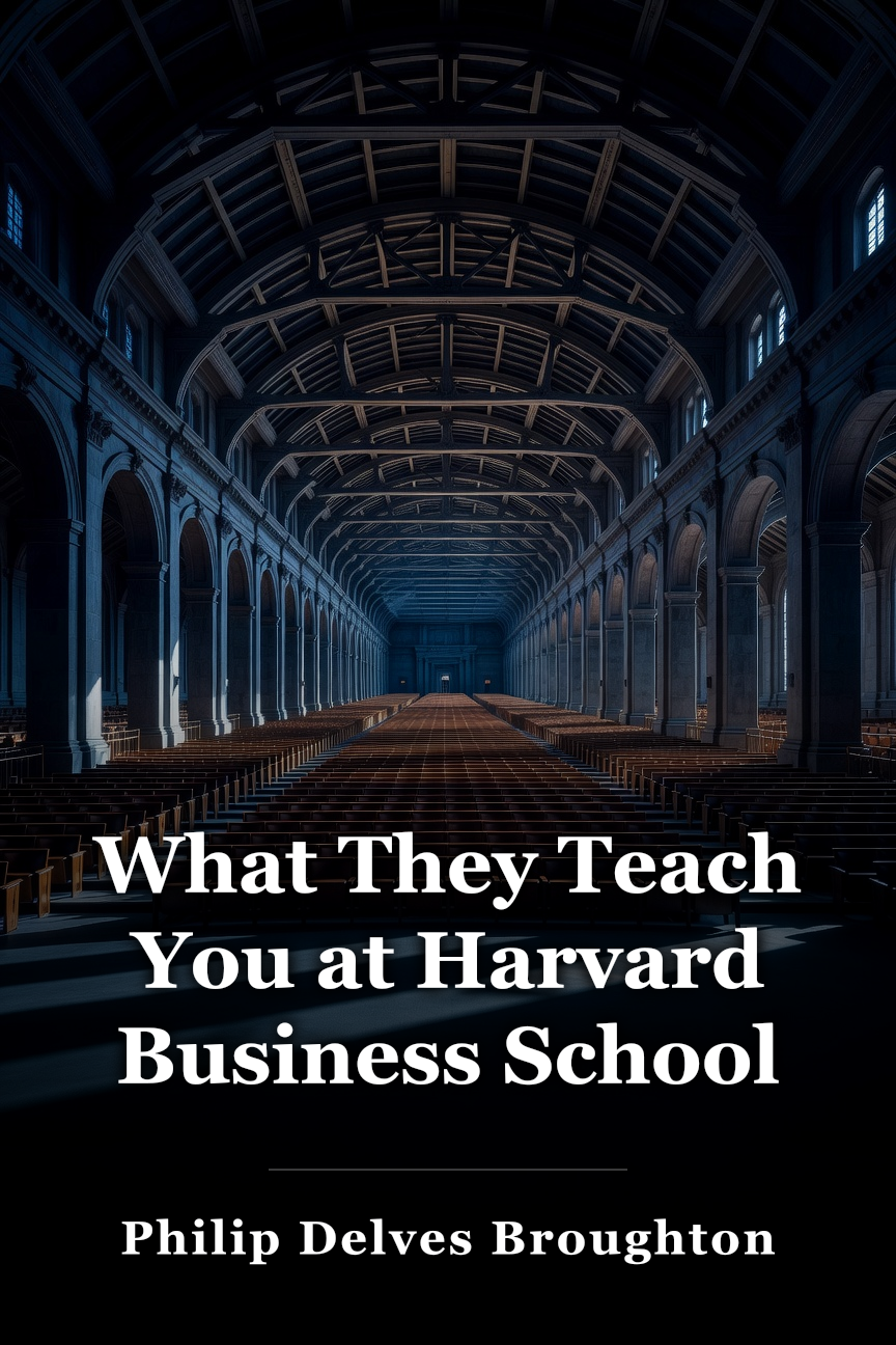 What They Teach You at Harvard Business School book cover