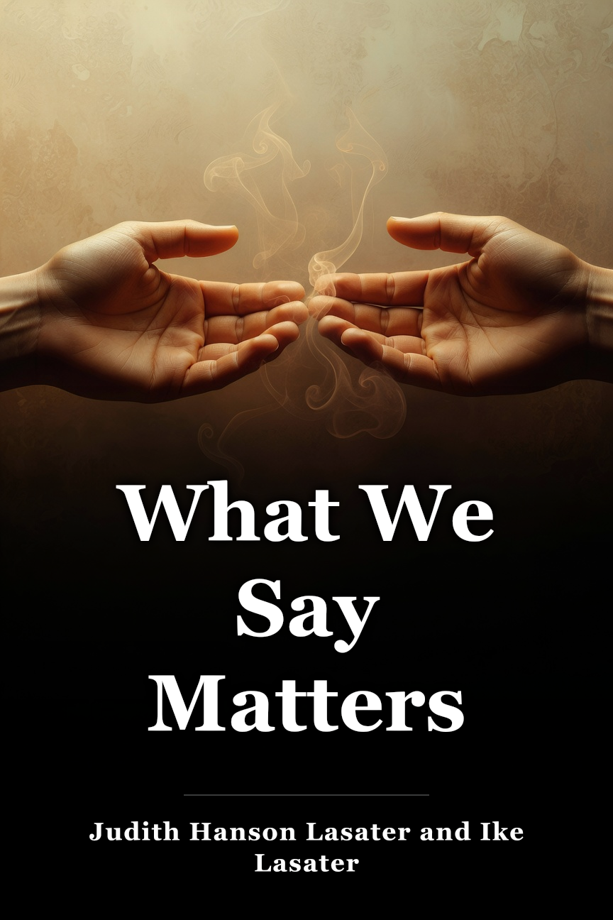 What We Say Matters book cover