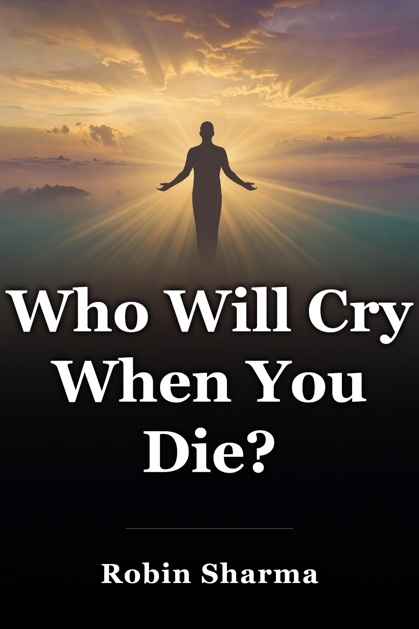 Who Will Cry When You Die? book cover