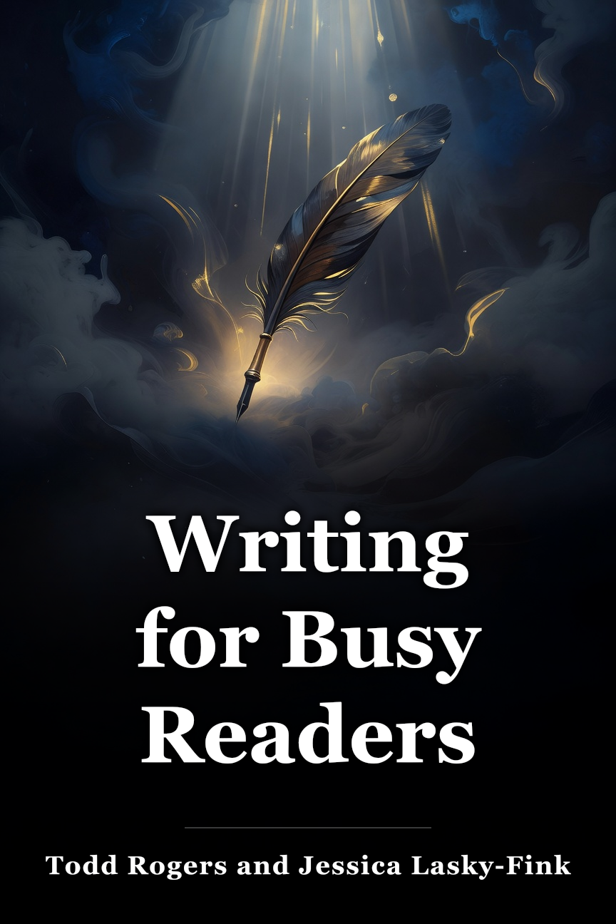 Writing for Busy Readers book cover