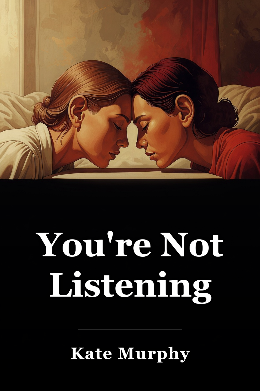 You're Not Listening book cover